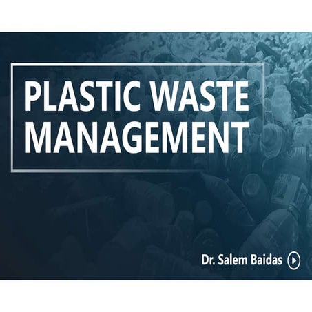 Plastic Waste Management | PPT