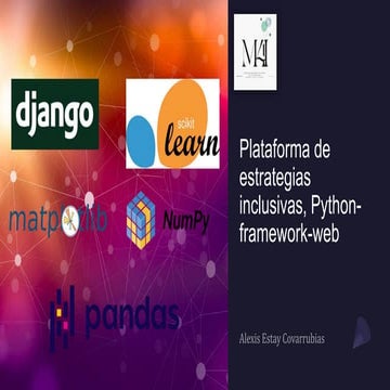 Plataforma de estrategias inclusivas, Python-framework-web -2023.pptx