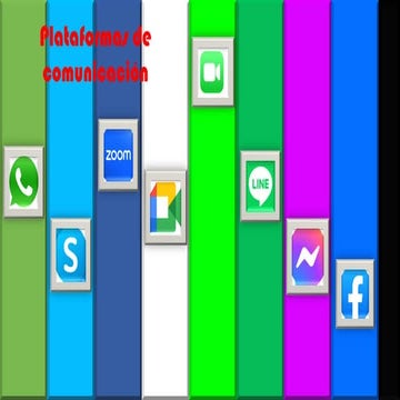 Plataformas de comunicación, ejemplos y su definición | PDF