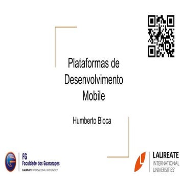 Plataformas de Desenvolvimento Mobile | PDF