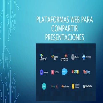 Plataformas web para compartir presentaciones | PPTX