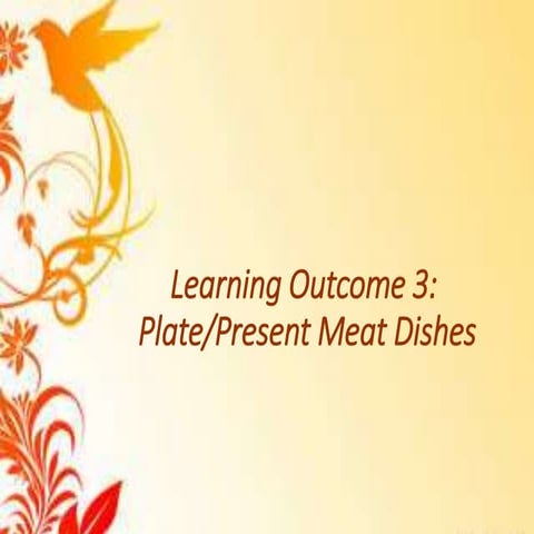 Plate and Present Meat Dishes.pptx