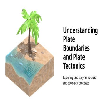 Plate Boundaries Lesson_Convergent, Divergent and Transform | PPTX