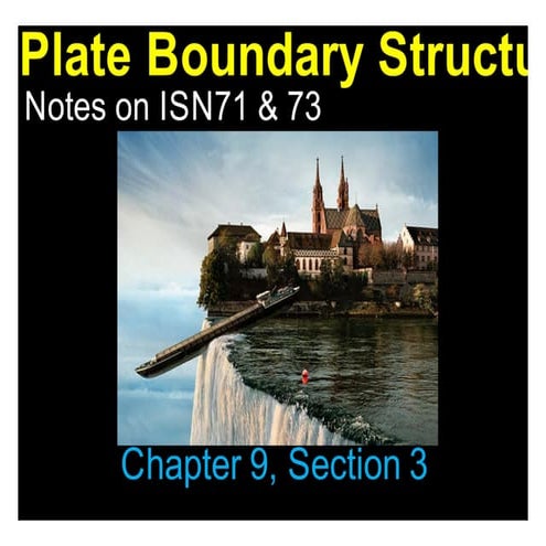 Plate boundary structures | PDF