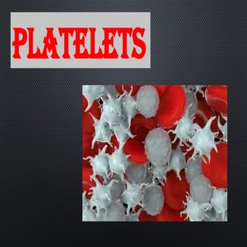 Platelets.pptx hskshssineiendjejejebdjdhd | PPT