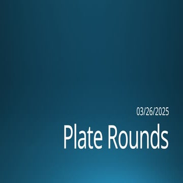 Infectious Diseases Plate Round Discussion 3-26-25.pptx
