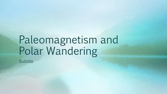 Paleomagnetism | PPT