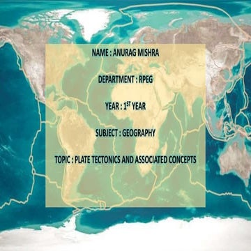 TYPES OF PLATE BOUNDARIES | PPTX