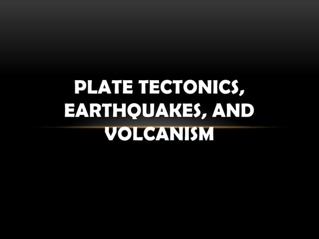 Interior of the earth | PPTX