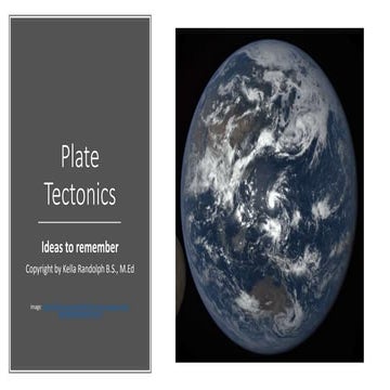 Plate tectonics explained | PPT