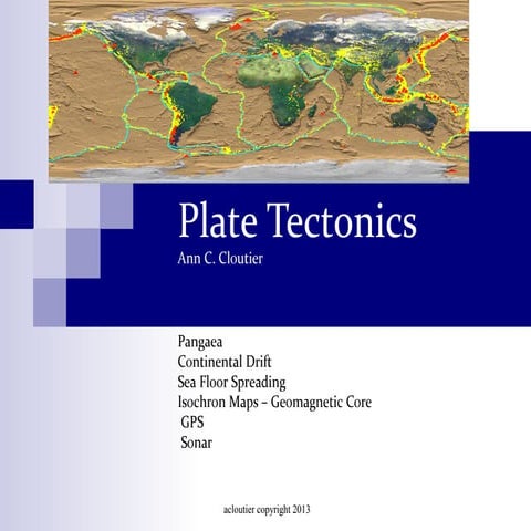 Plate tectonics power point 2012 acloutier | PPT