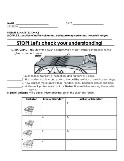 TOS-Science-10-Quarter-1.pdf.table of sspecification | PDF