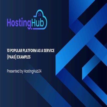 Platform as a Service (PaaS) Examples.pdf