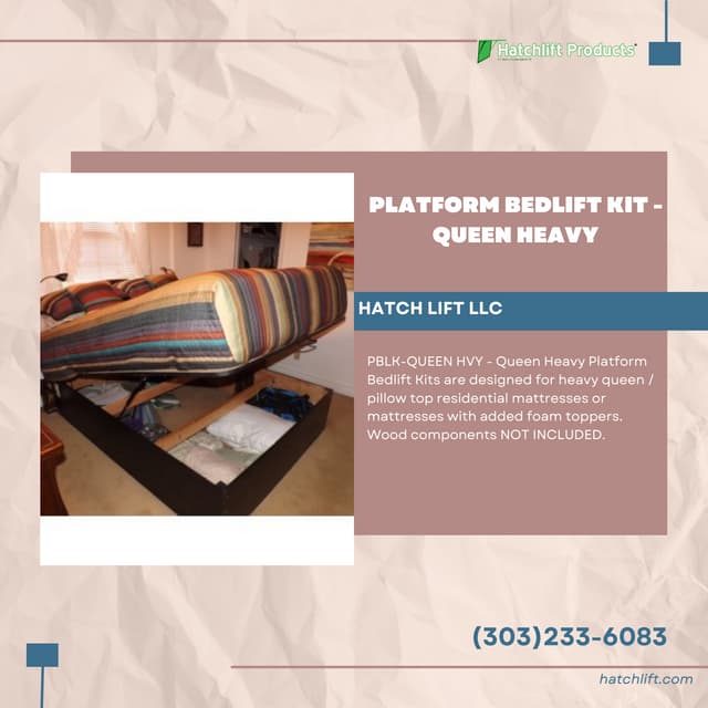 Platform Bedlift Kit - Queen Heavy | PDF