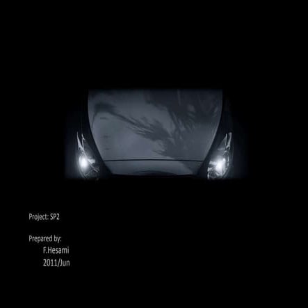 First vehicle Platform project on 2001 | PPTX