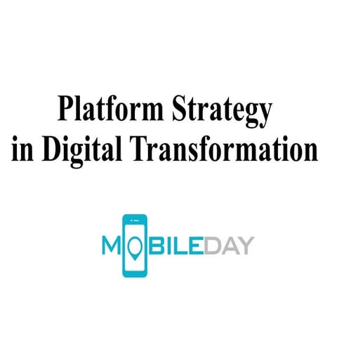 Platform Strategy - Chiến Lược Nền Tảng (WeTransform) | PDF