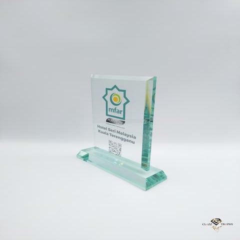 Platinum Crystal Plaques at Clazz Trophy Malaysia | #1 Reliable Trophy ...