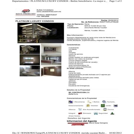 Platinum luxury condos merida yucatan bufete inmobiliario casasenlinea ...