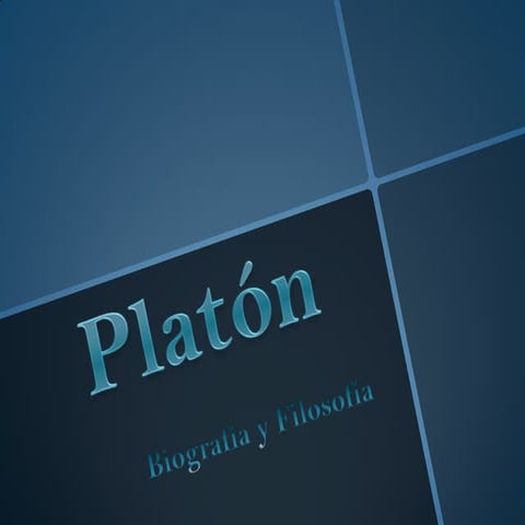 Platón | PPTX
