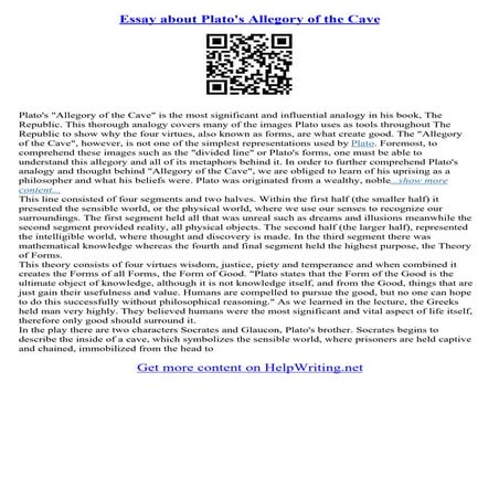 The Allegory of the Cave by Plato ppt.pptx