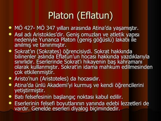 Platon KİMDİR | PDF