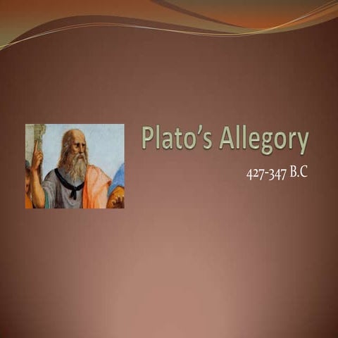 Plato’s allegory | PPTX
