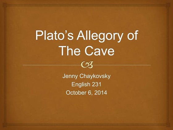 Plato’s allegory | PPTX