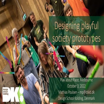 Designing Playful Society Prototypes | PPTX