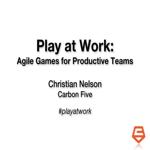 Agile games | PPTX