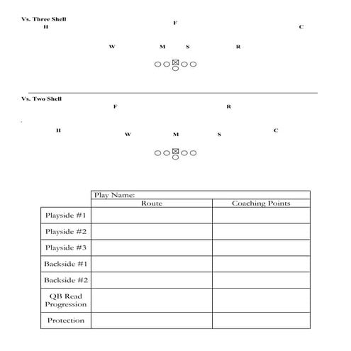 Playbook - Pass Template | DOCX