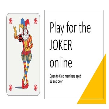 Play for the joker | PPTX