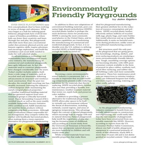 Playground magazine article | PDF
