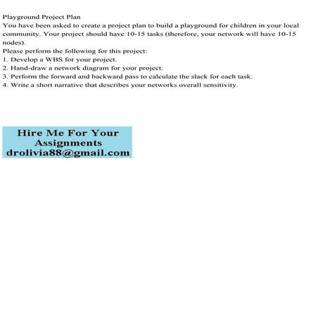 Playground Project PlanYou have been asked to create a project pla.pdf