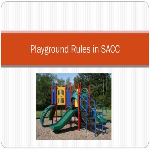 Playground Supervision Training | PPT