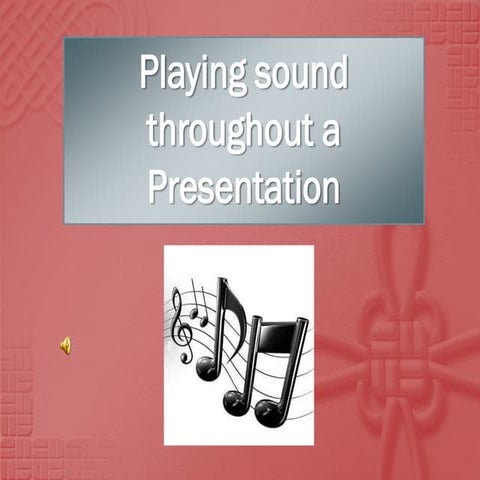 Edit apply sound effects to animation | PPT