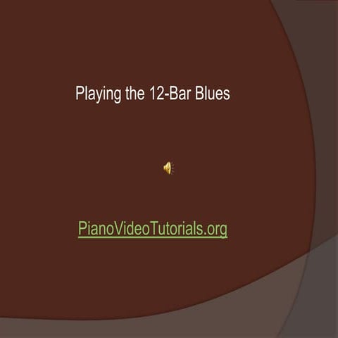 Playing the 12_bar_blues | PPTX