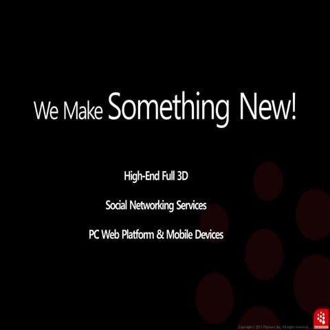 Playnery company&game introduction | PPT