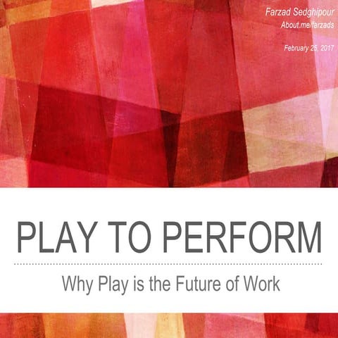 Play to Perform | PPTX