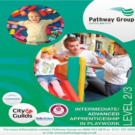 Playwork Apprenticeship, Playwork Training, Playwork Qualifications ...