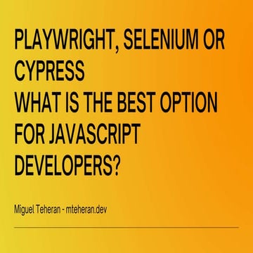 Selenium、cypress、playwright のテストを自動化する 9 つの最適なツール It基礎 