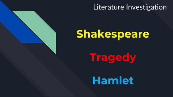 Elements of Shakespearean Tragedy with refference to his famous works .pptx