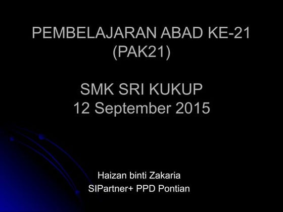 Laporan Perantisan NPQEL Bandar Instek Nilai | PDF