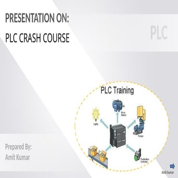 PLC Crash Course_Updated ppt for presentation | PPT