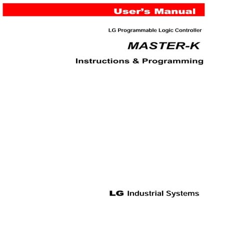 Plc master k s120 | PDF