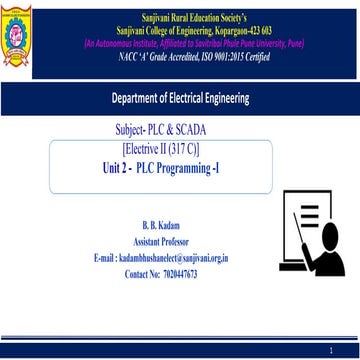 PLC programming, latching, industrial programming | PPTX