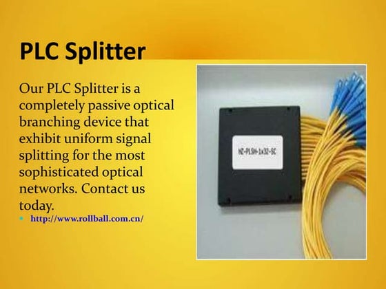 PLC Splitter - What is It | PDF | Technology & Computing