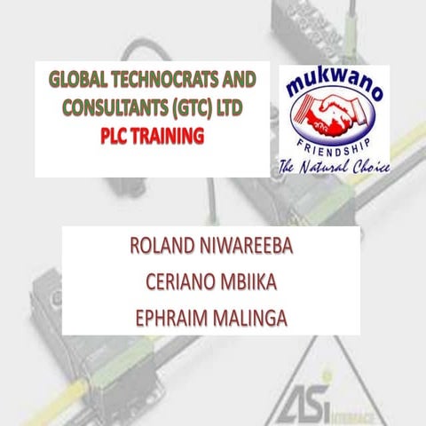 Programmable Logic Controls training day 2 | PPTX