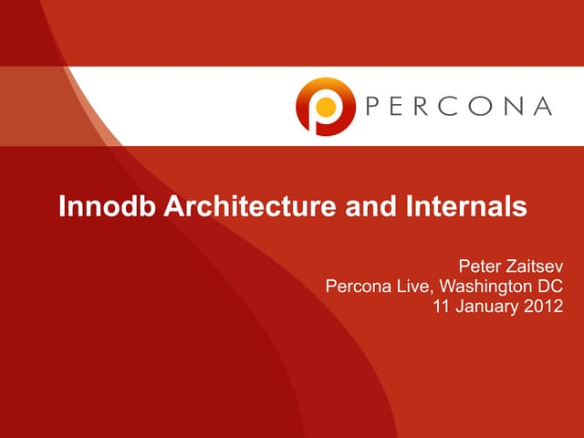 Pldc2012 Innodb Architecture And Internals Ppt 0418