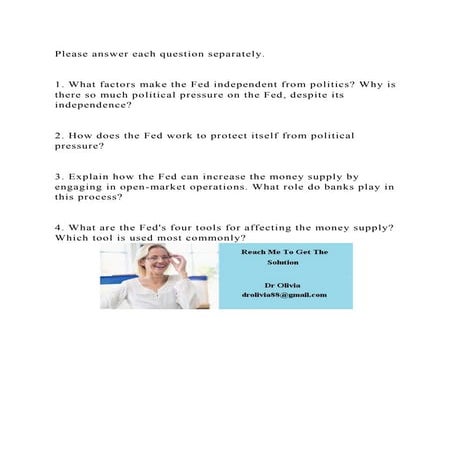 Please answer each question separately.1. What factors make th.docx