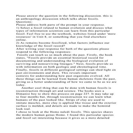 Please answer the question in the following discussion. this is an a ...